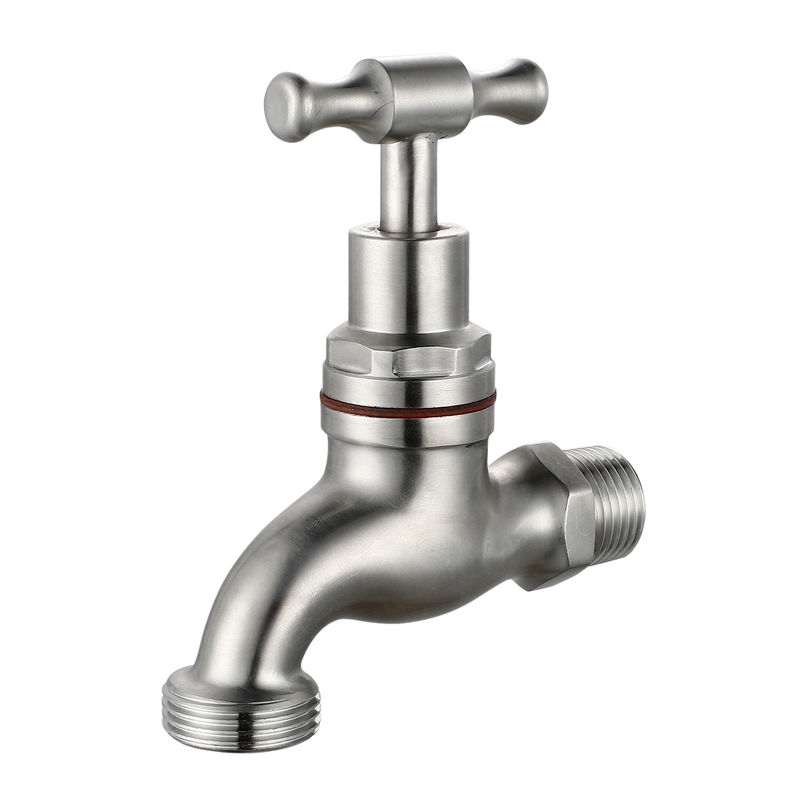 15mm Stainless Steel Male 1/2 Turn Garden Tap - Enduraseal