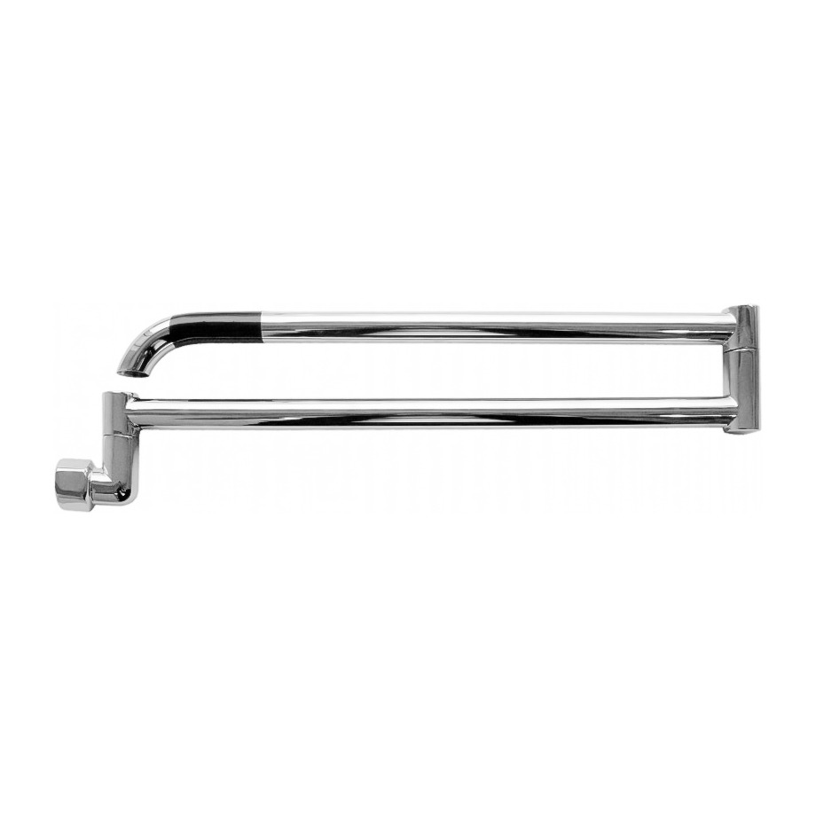 Chrome Swivel Laundry Arm 600 mm - Shaw & Mason