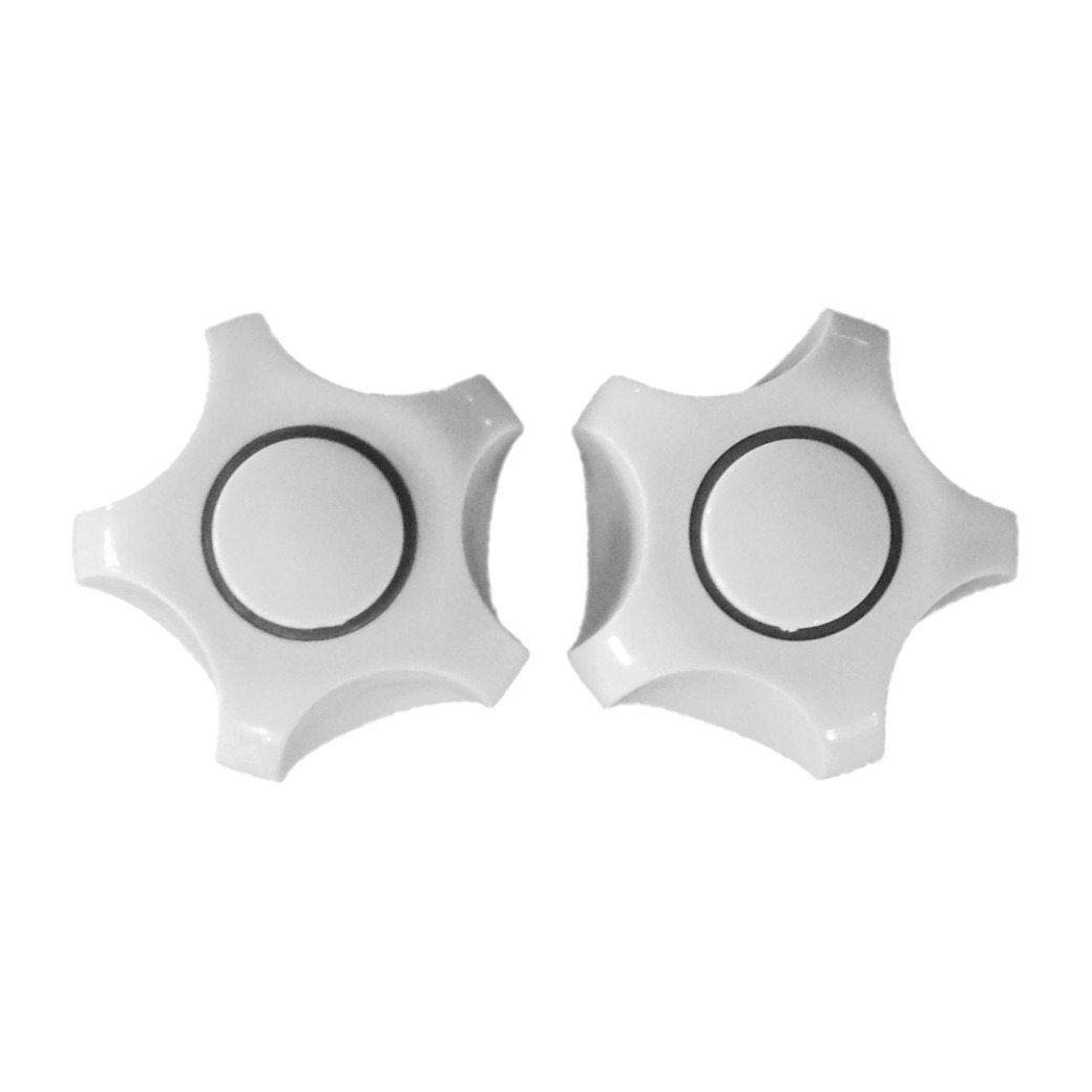 White Multi Fit Tap Handle - 2 Pack - Shaw & Mason