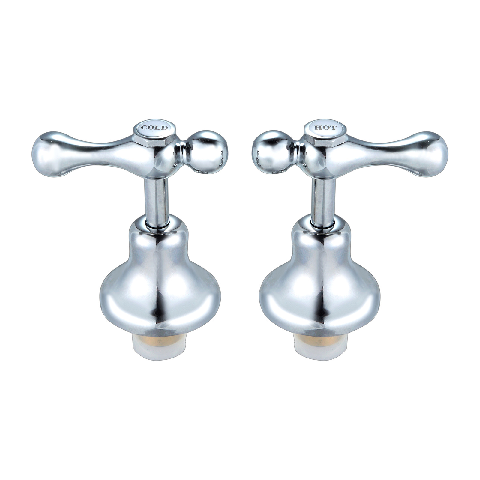 Chrome 1/4 Turn Lever Basin Top Assembly - Shaw & Mason