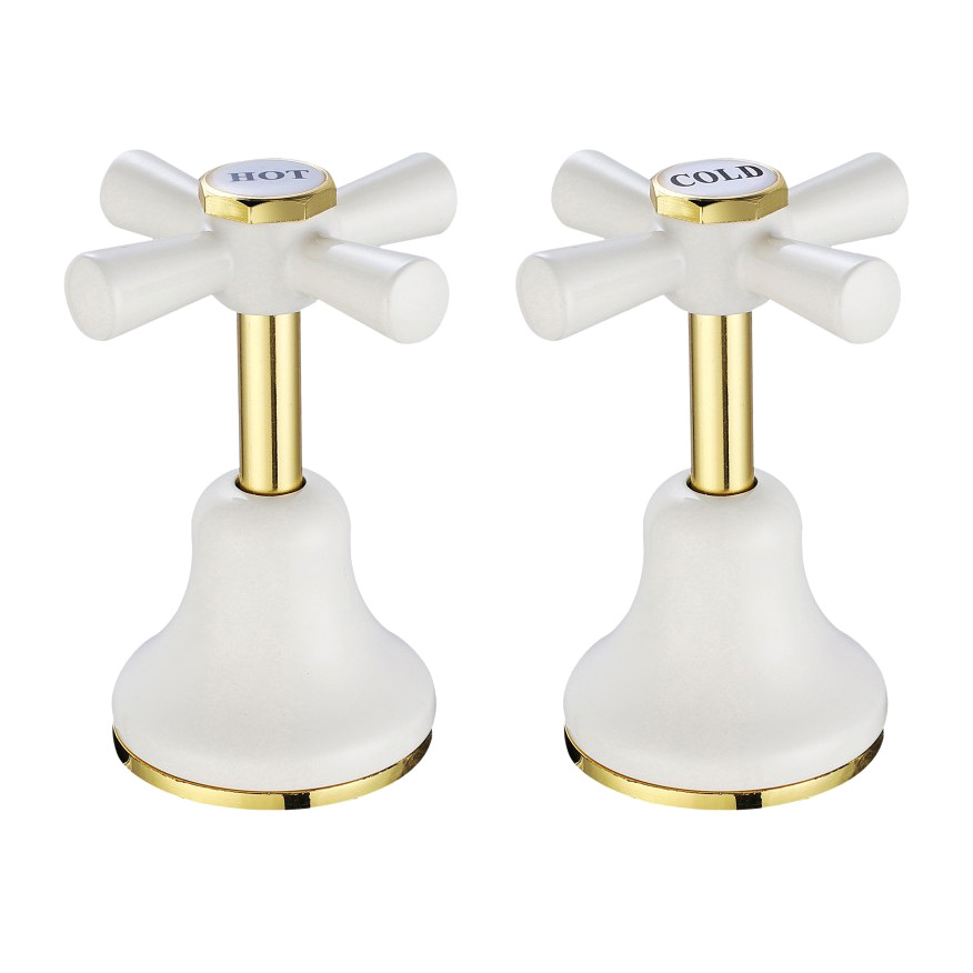 Ivory Basin Top Assembly - Shaw & Mason