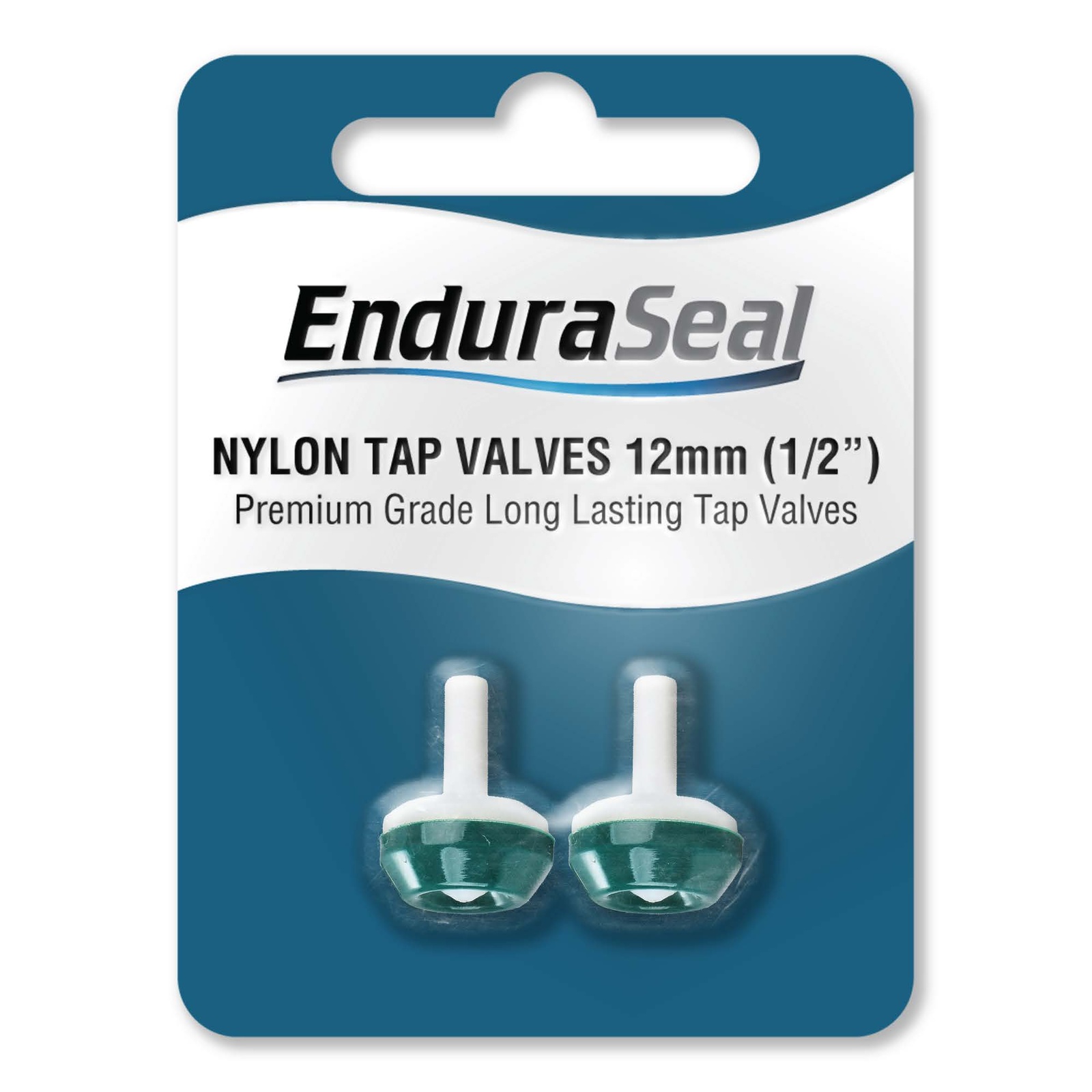 12 mm Nylon Tap Valves - 2 Pack - Enduraseal